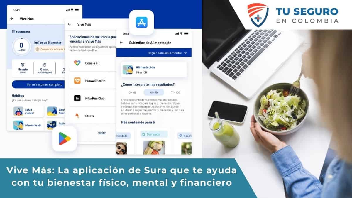 Mejora calidad de vida y bienestar: VIVE MÁS de SURA